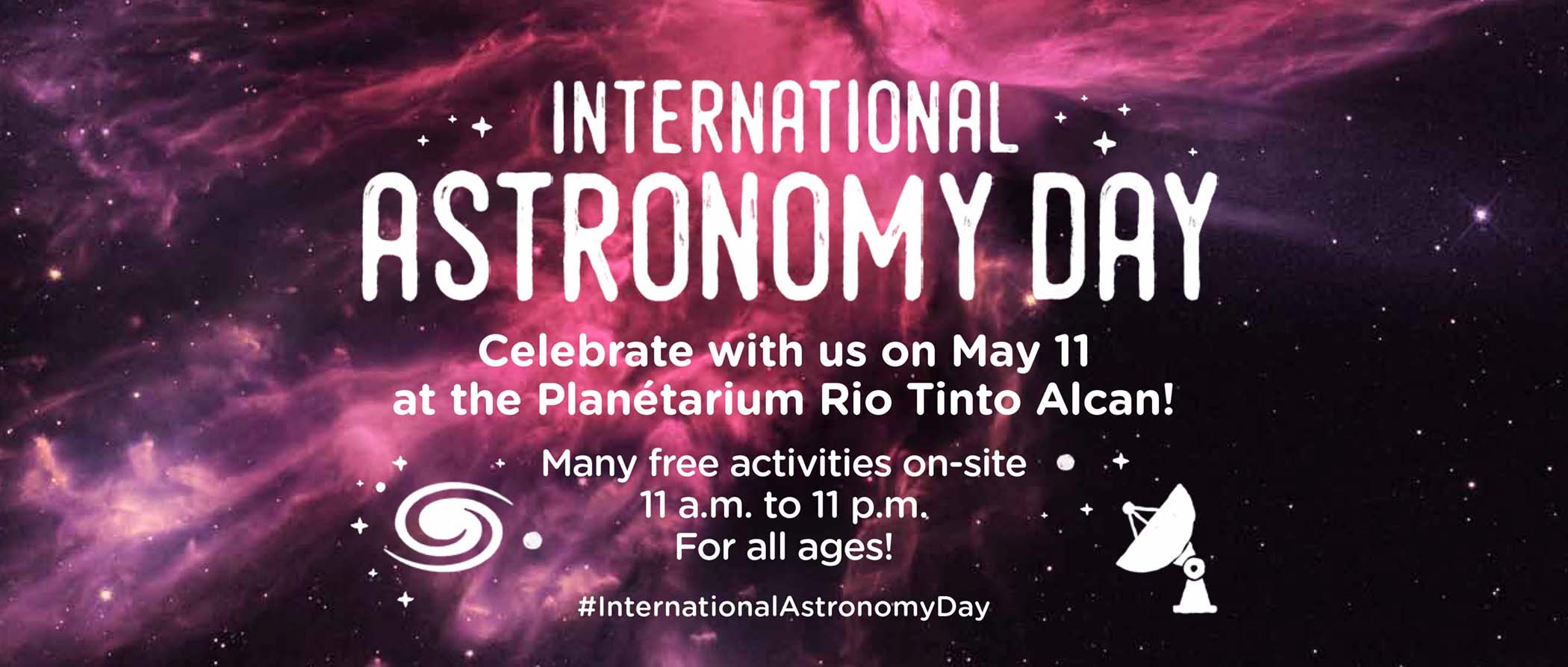 International Astronomy Day - Saturday May 11 2019 - Join us !! - RASC ...