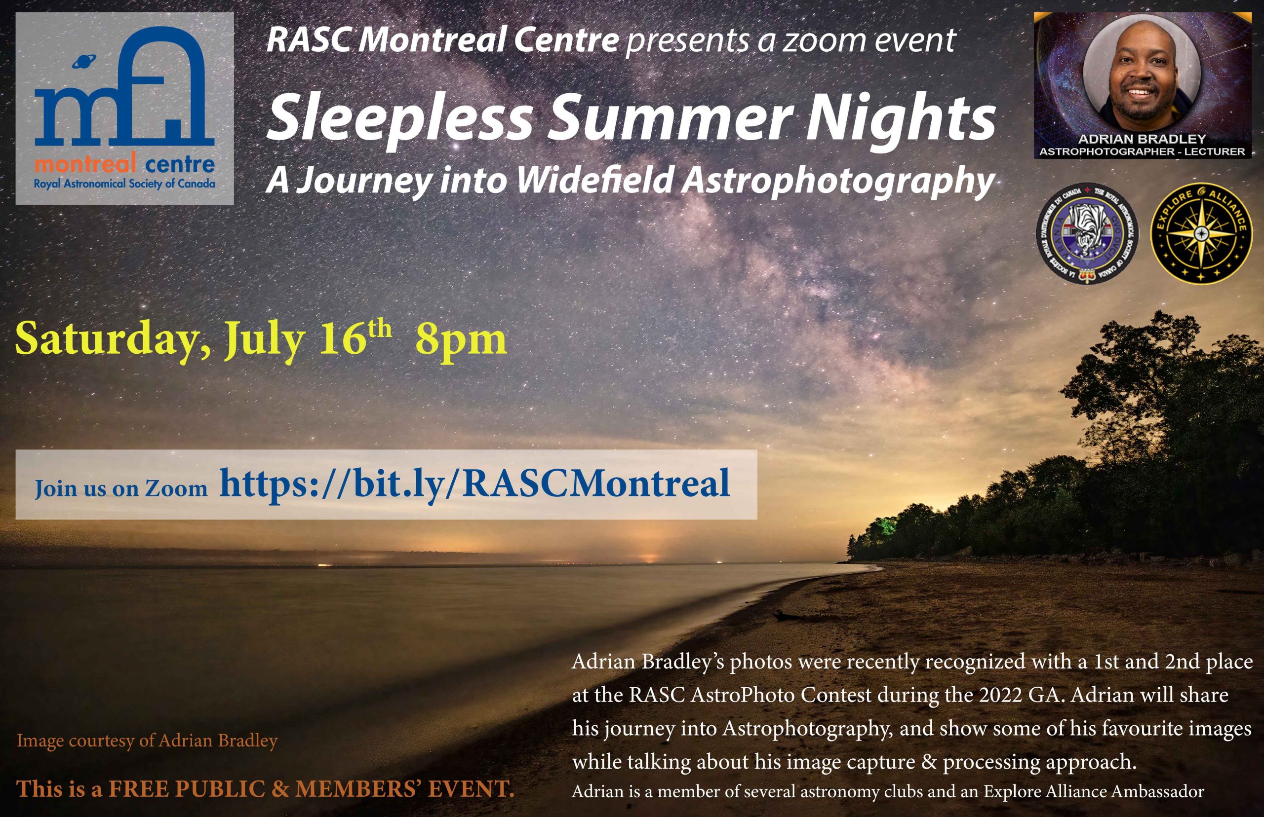 Sleepless Summer Nights: July 16th 8pm EDT Zoom Event - RASC Montreal ...